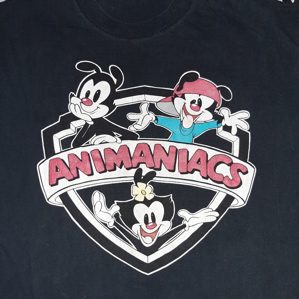 Vintage 2 Sided Animaniacs T Shirt - Gem